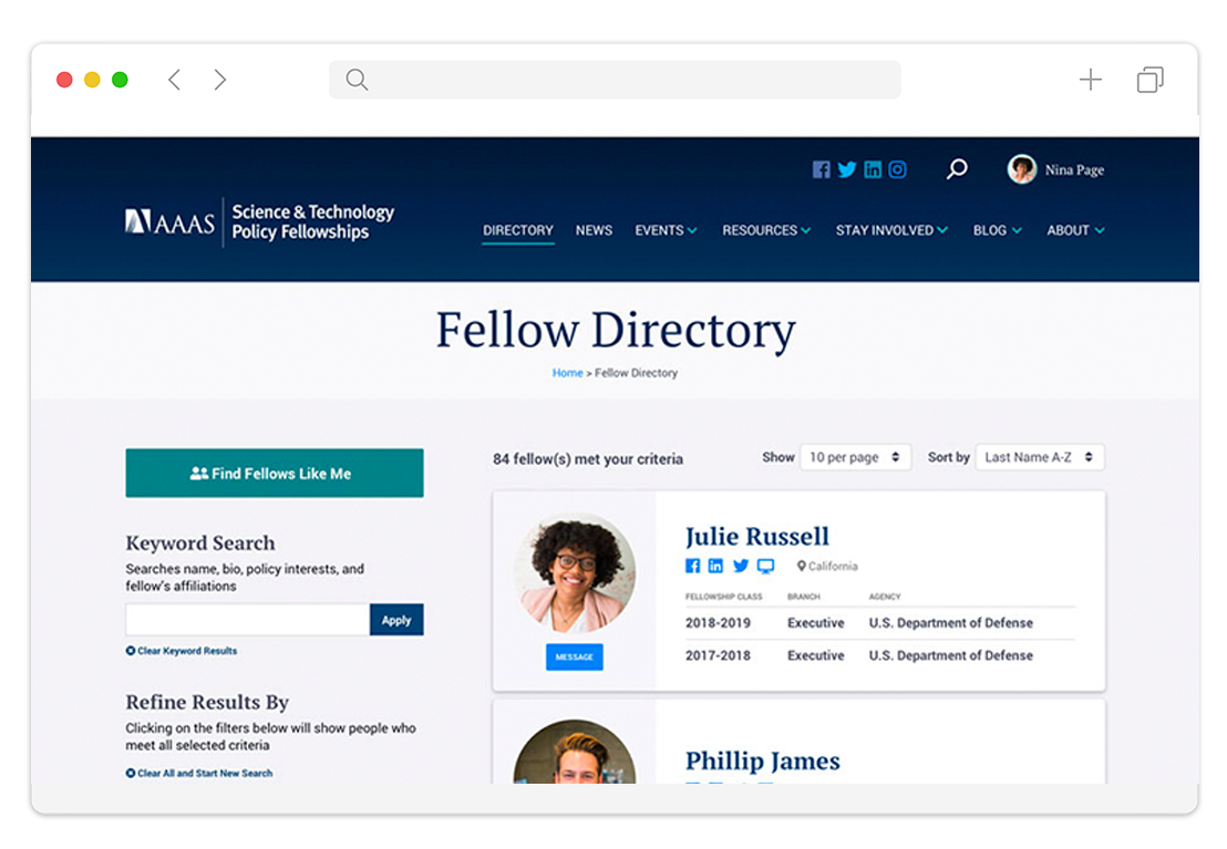 AAAS Science & Technology Policy Fellowships | Fíonta